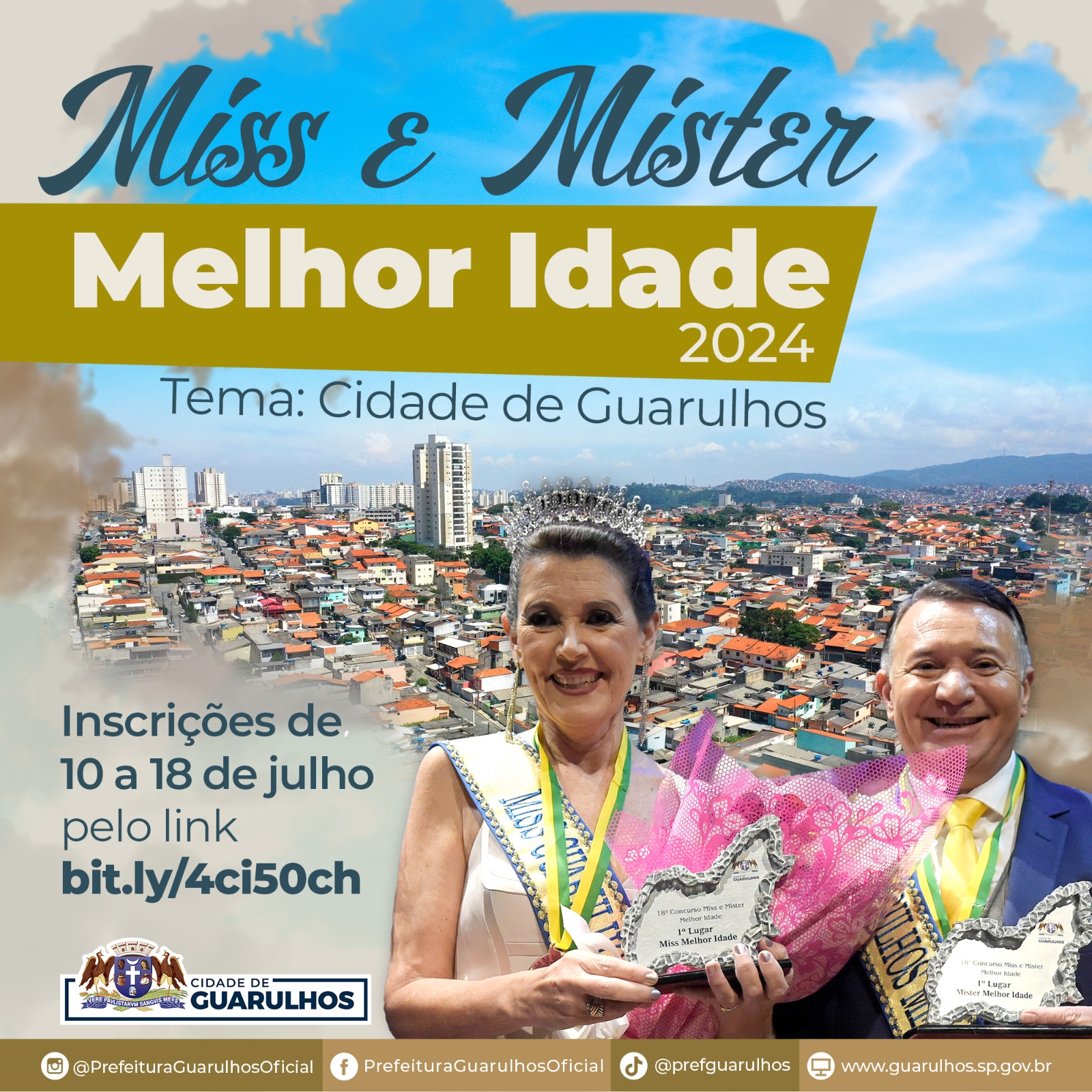 Concurso Miss e Mister Melhor Idade Guarulhos recebe inscrições até dia ...